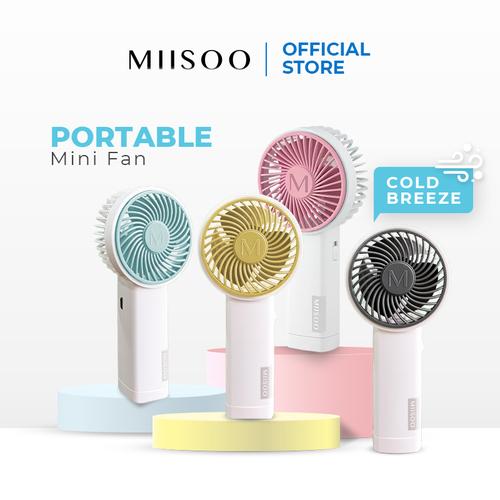Promo MIISOO Kipas Angin Mini Lipat Portable / Mini Fan / Kipas Genggam ...