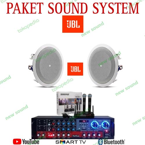 Jual PAKET SOUND SYSTEM CAFE DAN KANTOR CEILING 8 INCH JBL PAKET PLAFON ...