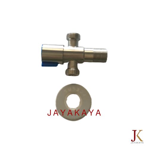 Jual Sambungan Kran Shower Stainless Double Kamar Mandi Brachio Verceli ...