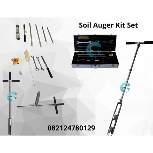 Jual Soil Auger Sampling Kit Bor Tanah Gembur Stainless Set Knockdown ...