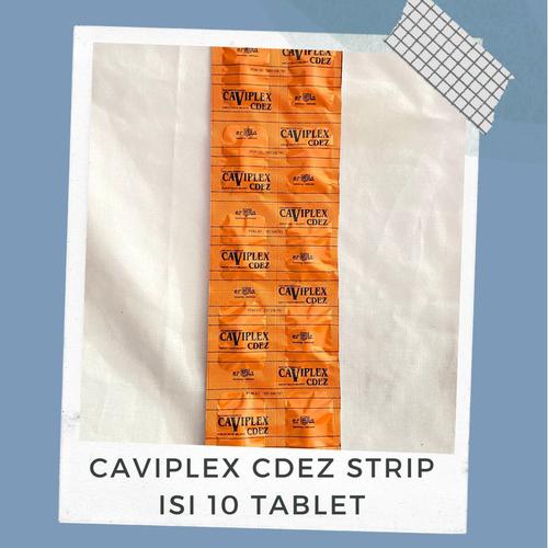 Jual CAVIPLEX CDEZ STRIP ISI 10 TABLET - Kota Bandung - JeansPharmaTech ...