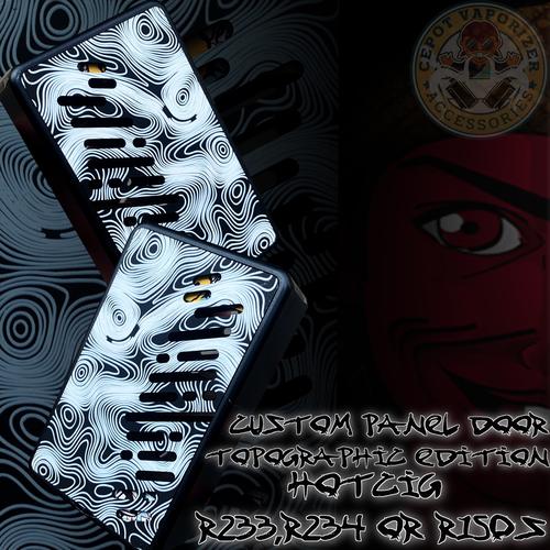 Jual Custom Panel Topographic Edition for Hotcig R233,R234 or R150S ...