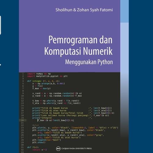 Jual Buku Pemrograman Dan Komputasi Numerik Menggunakan Python - Kota ...
