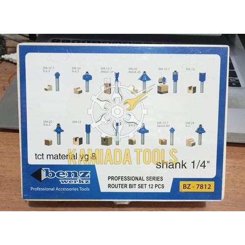 Jual Mata Router Benz Set 12 pcs/Mata Profil Set/Mata Roter Set/Mata ...