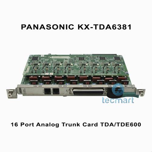 Jual PANASONIC KX-TDA6381 16-Port Analogue Trunk Card TDA600 / TDE600 ...
