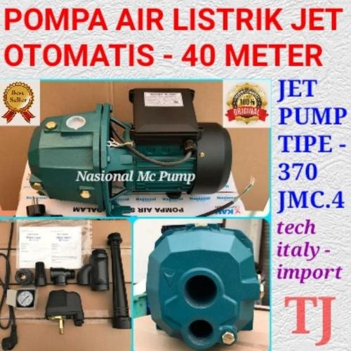 Jual POMPA AIR JETPUMP OTOMATIS SUMUR DALAM JET PUMP 40 METER TIPE 370 ...