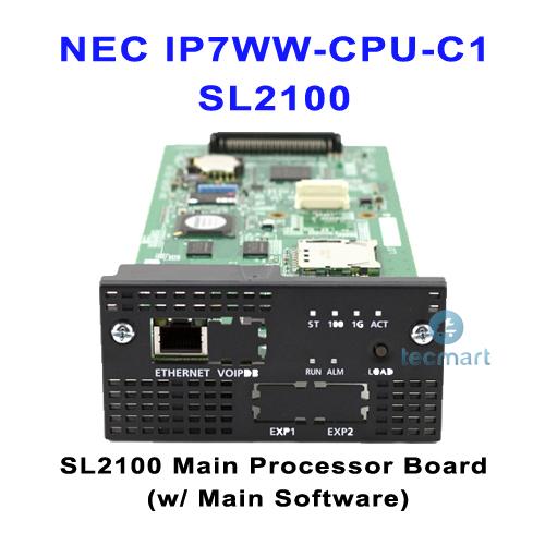 Jual PABX NEC IP7WW-CPU-C1 SL2100 Main Processor Board (w/ Main ...