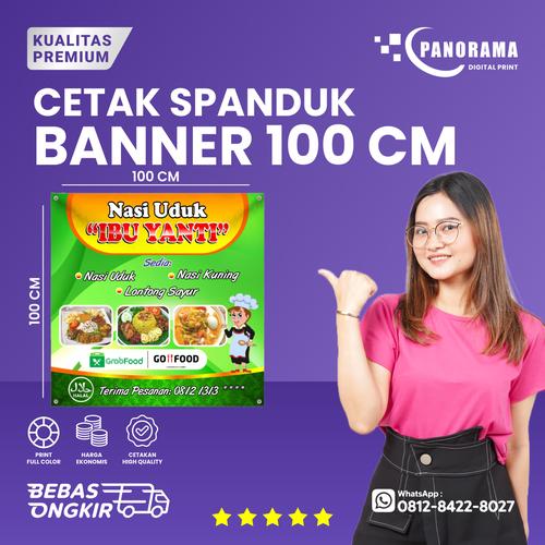 Jual Cetak Spanduk / Backdrop / Banner 100 x 100 - Costum Murah ...