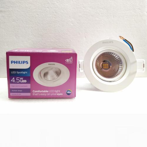 Jual Lampu Downlight Led Philips 4,5 Watt Kyanite SL201 2700K / 4000K ...