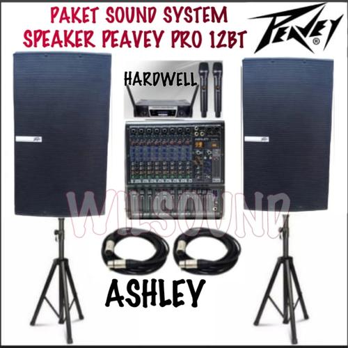 Jual PAKET SOUND SYSTEM OUTDOOR INDOOR PEAVEY PRO12BT ASHLEY 8 CH ( 1 ...