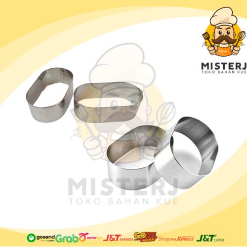 Jual Ring Cutter Oval / Ring Roti / Loyang Roti Bakso/ Cutter Ring Oval ...