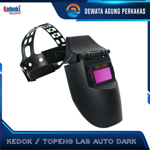 Jual Topeng Las Otomatis Kodenki Kedok Las Welding Mask Auto Dark - Kab ...