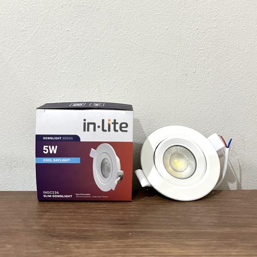 Jual LAMPU LED MINI DOWNLIGHT SPOTLIGHT INLITE 5WATT - INDC236 - Putih ...