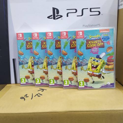 Jual Spongebob Squarepants Krusty Cook off Extra Krusty Edition Switch ...
