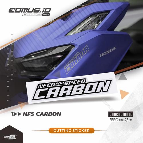 Jual Cutting Stiker NFS Carbon | Cutting Sticker Oracal Premium - Gold ...
