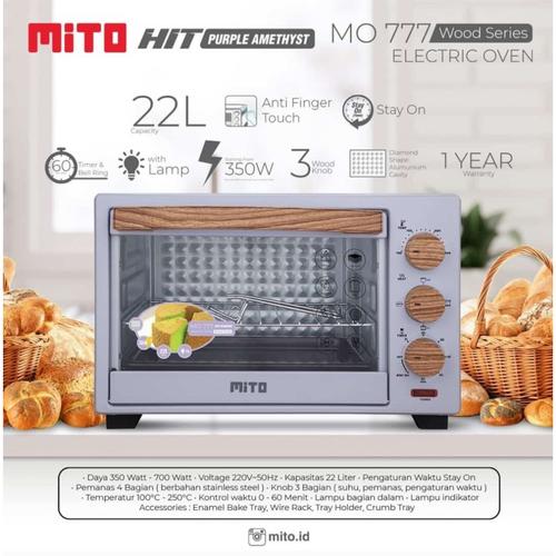 Jual Mito HIT oven listrik MO-777 MO 777 MO777 kapasitas 22 liter low ...