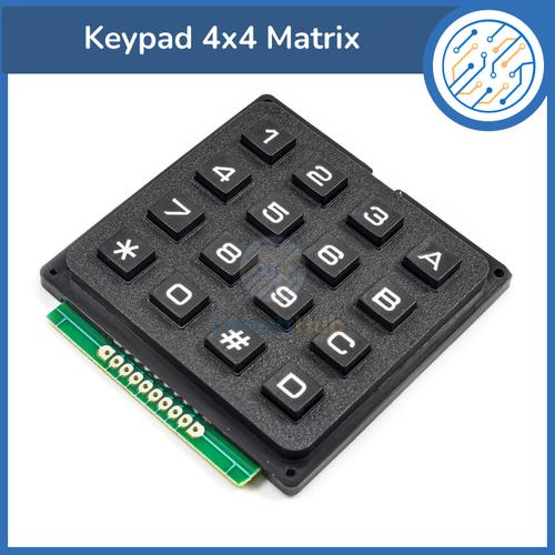 Jual Keypad / Keyboard Matrix 4x4 Array 16 Key 10 Pin Numeric (Hitam ...