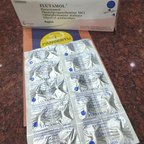 Jual Flutamol 1 Strip 10 Kapsul / Batuk Flu / Flutamol Futamol Flutanol ...