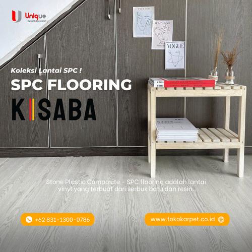 Jual Lantai Flooring Kayu SPC Klik Vinyl Kisaba 5mm / Vinyl Klik Kayu ...