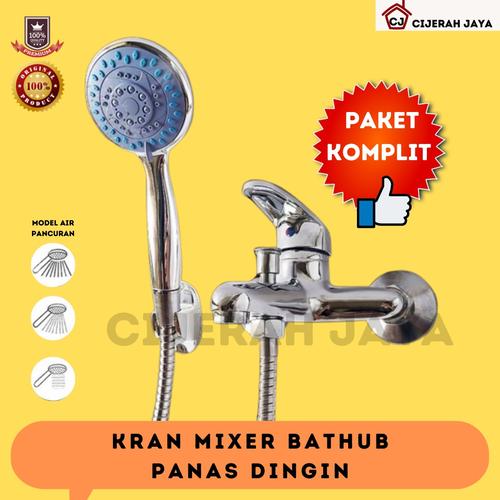 Jual Kran Mixer Bathub Panas Dingin Frisone / Keran Mandi Shower Model ...