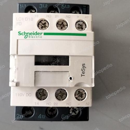 Jual Kontaktor Lc1d18 Koil Dc Contactor Lc1 D18 Coil Dc Jd Bd Ed Fd Md