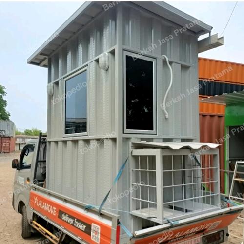 Jual pos security booth container - Kota Bekasi - Berkah Jasa Pratama ...