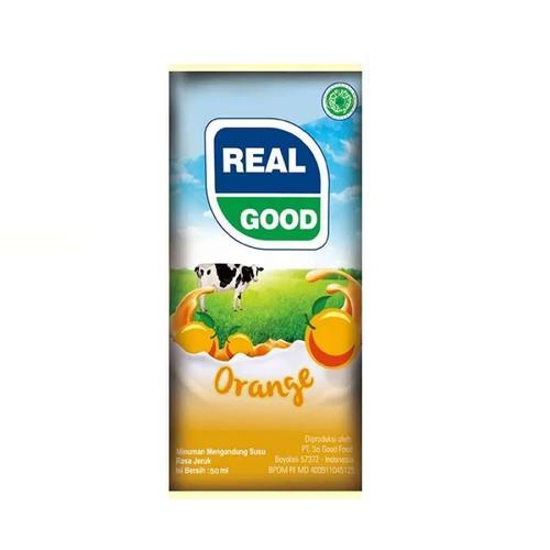 Jual REAL GOOD SUSU BANTAL UHT 50ml MINI COKELAT STRAWBERRY SO GOOD SO ...