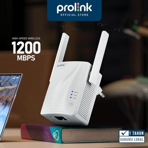 Jual Prolink Dual Band 2 in 1 WiFi AC 1200 Mbps Extender Repeater AP ...