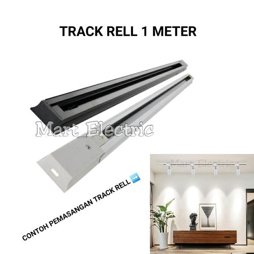 Jual RELL LAMPU SOROT 1 METER / TRACK RELL LAMPU SOROT 1 METER TRACK ...