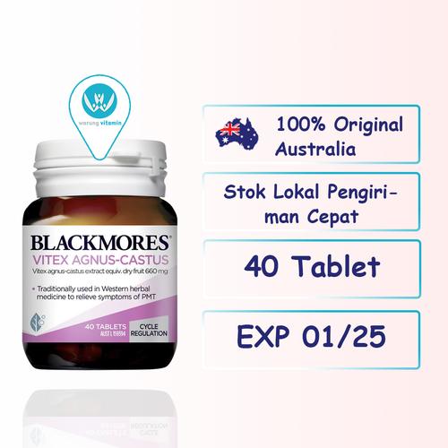 Jual Blackmores Vitex Agnus Castus 40 Tablet Lancar Menstruasi ...