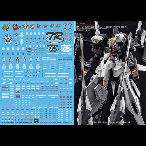 Jual HGUC RX-124 GUNDAM TR-6 [HAZE'N-THLEY II-RAH] WATER DECAL GHOST ...