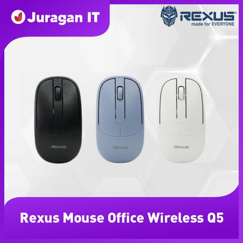Jual Rexus Mouse Office Wireless Q5 - Black - Kota Yogyakarta - Juragan ...