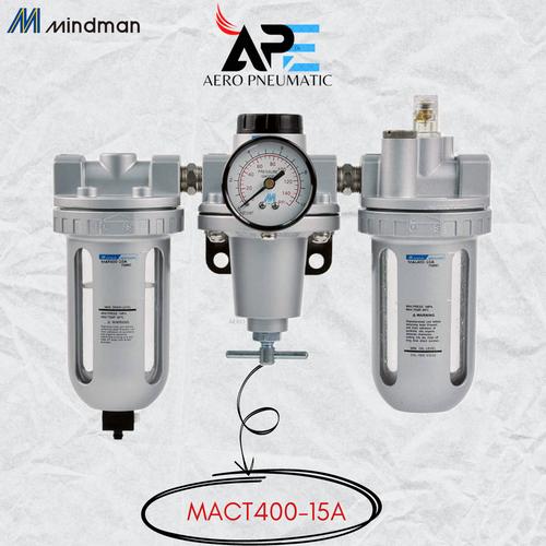 Jual MACT400-15A AIR FILTER REGULATOR MINDMAN MACT-400-15A drat 1/2 ...