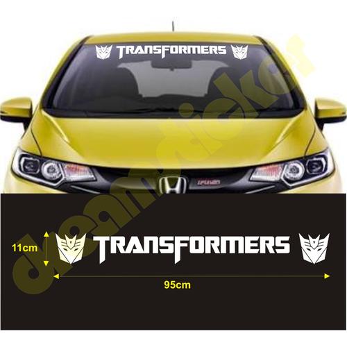 Jual Sticker Stiker Kaca Depan Mobil Transformer Decepticon Windshield ...