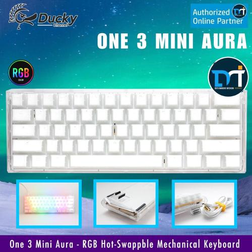 Promo Ducky One 3 Mini Aura - RGB Hotswap PBT Mechanical Gaming ...