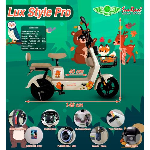 Jual Sunrace Lux Style Pro Sepeda Listrik SNI Terbaru Tahun 2023-New ...