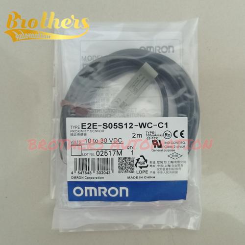 Jual Proximity Sensor E2E-S05S12-WC-C1 2m Omron - Jakarta Barat - Brothers Automation | Tokopedia