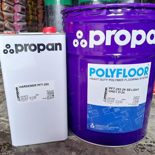Jual PROPAN POLYFLOOR PFT-253-2K SB LIGHT GREY Epoxy Lantai 20kg Set ...