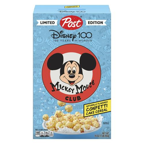 Jual Disney100 Confetti Cake Breakfast Cereal with Confetti Sprinkles ...