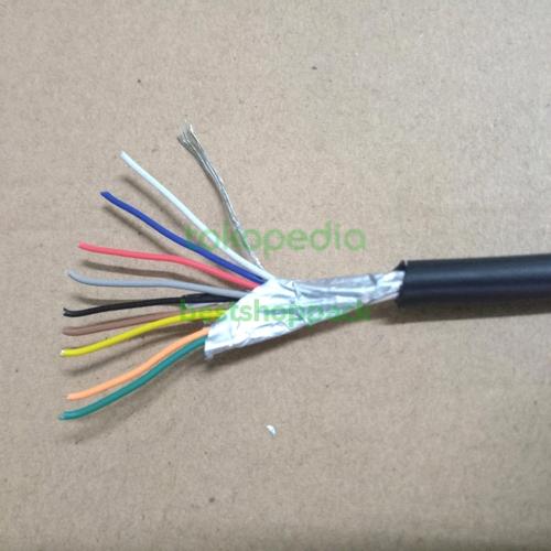 Jual Cable isi 8 + 1 24awg serabut Brother union - kabel 8C - meteran ...