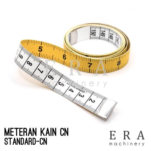 Jual Meteran Jahit Kain Standard 150CM Kuning Putih Jerman Quality CN ...