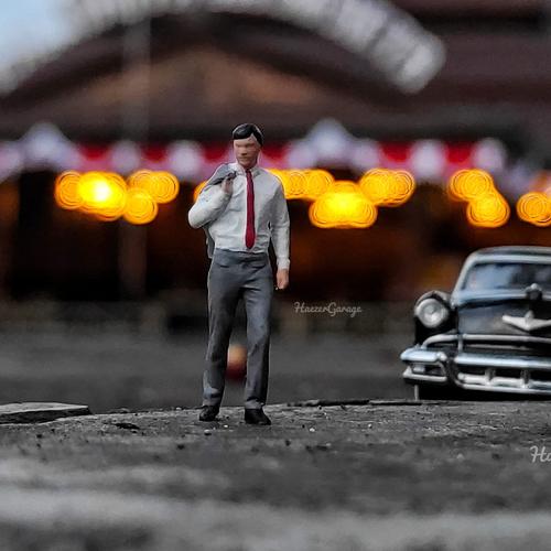 Jual Miniatur Diorama Diecast Kota Mini Action Figure1/64 Business Man ...