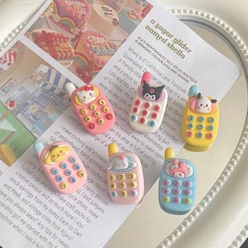 Jual Jepit Sanrio Mini My Melody Cinnamoroll Kuromi Model Handphone ...