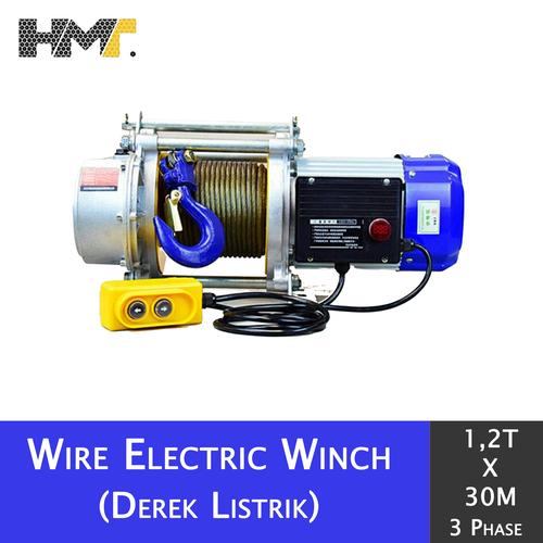 Promo NAGASAKI Electric Winch 1.2 Ton X 30 meter / Derek Listrik 3 ...