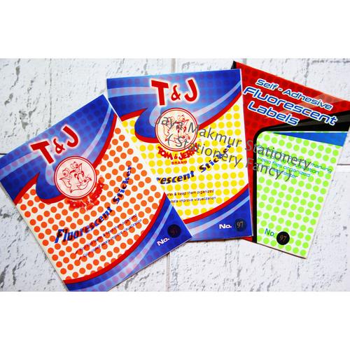 Jual Sticker Label Bulat Fluorescent Tom & Jerry no 97 - Jakarta Barat ...