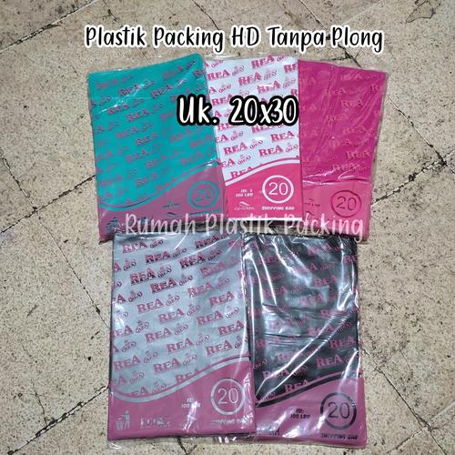 Jual plastik packing hd tanpa plong 20x30 Merk REA/Plastik online shop ...