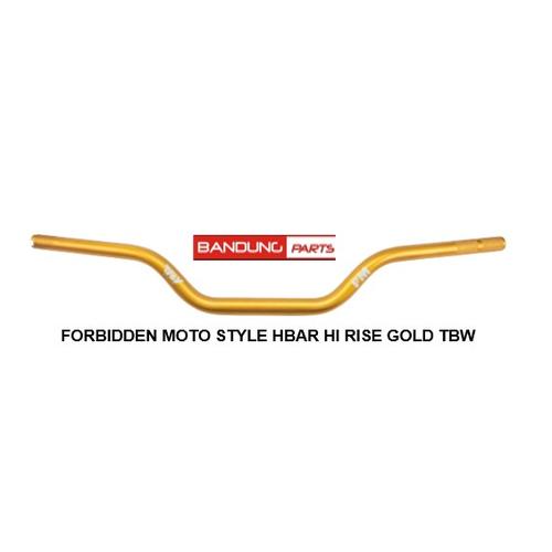 Jual FM MOTO #825-05064 FORBIDDEN MOTO STYLE HBAR HI RISE GOLD TBW ...