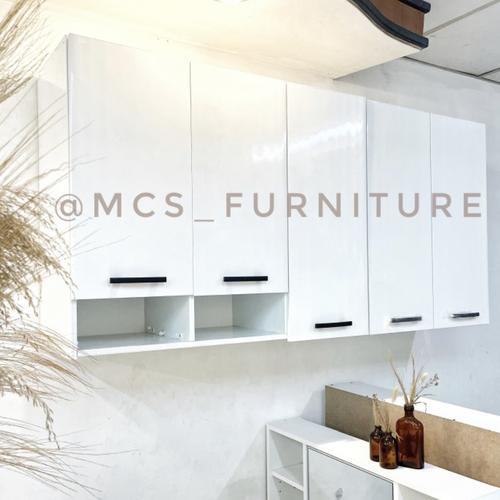 Jual Kitchen Set UPVC 5 Pintu Lemari Dapur Atas (Ongkir Sesuai) - Smg ...