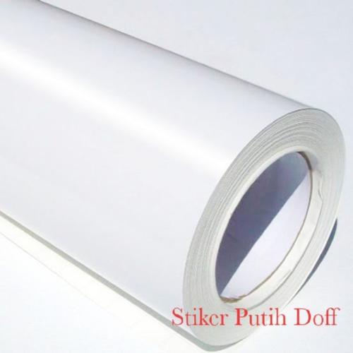 Promo stiker putih polos wallpaper pelapis lemari putih glosy sticker ...