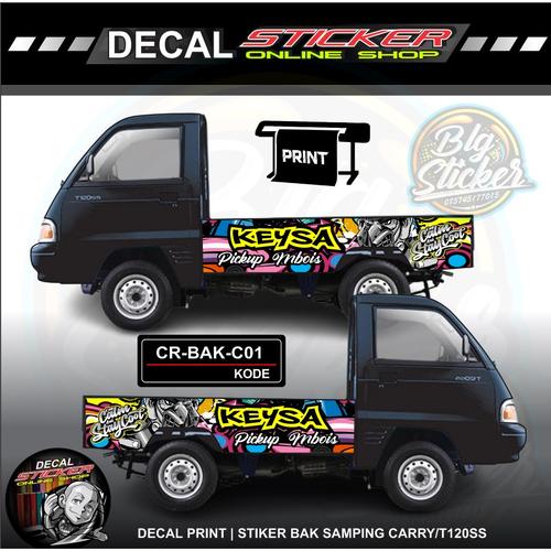 Jual STIKER MOBIL CARRY FUTURA T120SS PICKUP BAK KANAN KIRI DECAL STICKER - CR.BAK-C01 - Kab ...